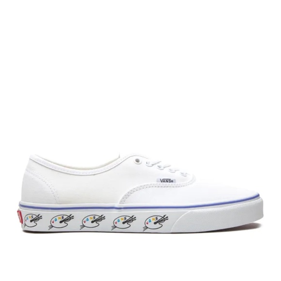 Vans | Shoes | Vansauthentic Sidewall Paint Palette Sneakers | Poshmark